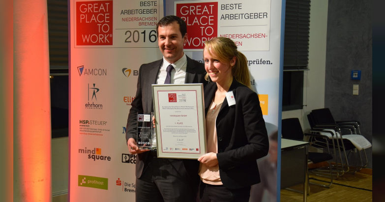 mindsquare: beste Arbeitgeber in Niedersachsen-Bremen 2016