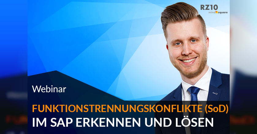 Funktionstrennungskonflikte (SoD) im SAP erkennen und lösen | mindsquare