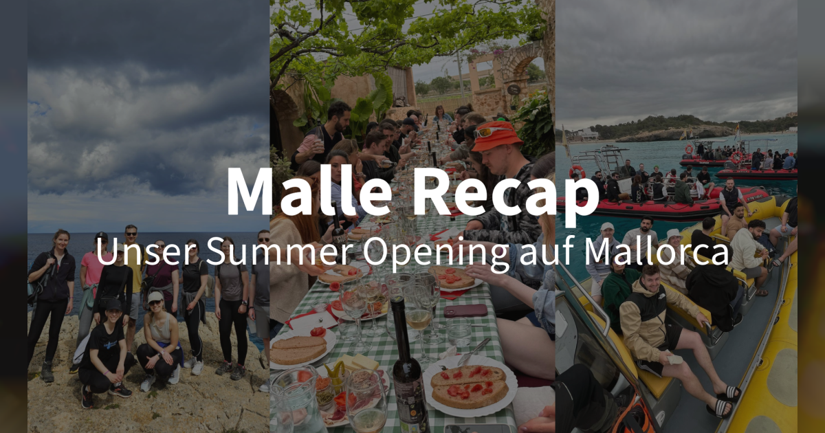 Recap: Unser Summer Opening auf Mallorca | mindsquare