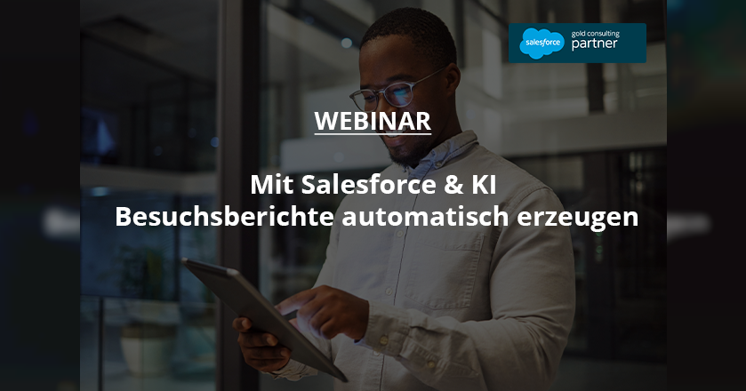 Mit Salesforce & KI Besuchsberichte automatisch erzeugen | mindsquare
