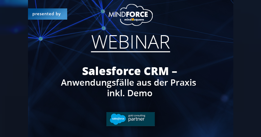 Salesforce CRM – Anwendungsfälle aus der Praxis inkl. Demo | mindsquare