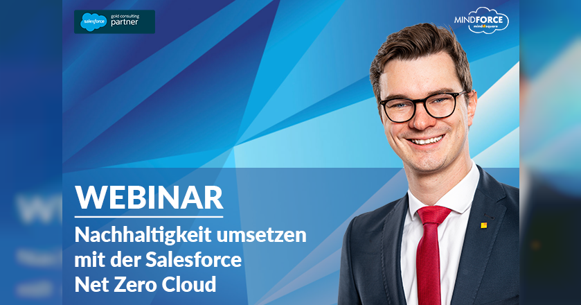 Nachhaltigkeit umsetzen mit der Salesforce Net Zero Cloud