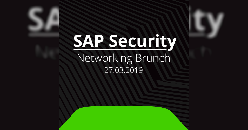 SAP Security Networking Brunch in Stuttgart | mindsquare