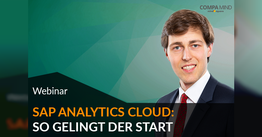 Webinar: SAP Analytics Cloud: So gelingt der Start | Customer First