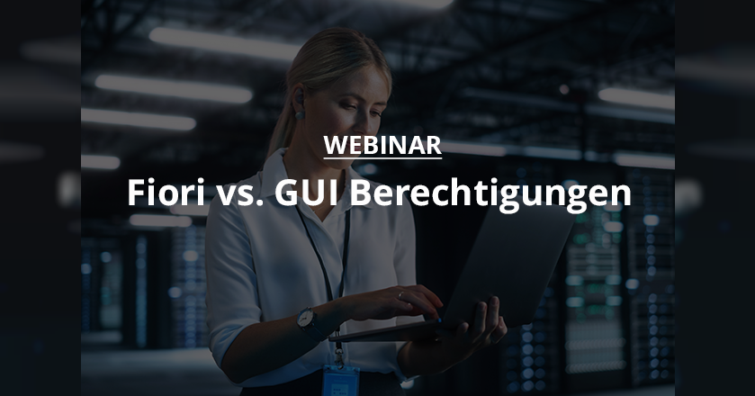 Fiori vs. GUI Berechtigungen | Customer First