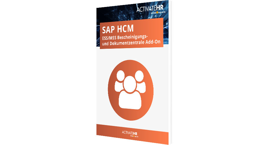 Add-On: SAP HCM ESS/MSS Bescheinigungs- und Dokumentenzentrale
