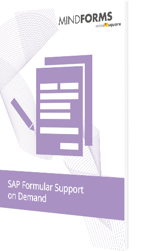 Whitepaper: SAP Formular Support on Demand - Mindforms
