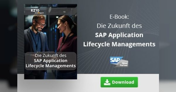 Whitepaper: Die Zukunft des SAP Application Lifecycle Managements mit Cloud ALM | RZ10